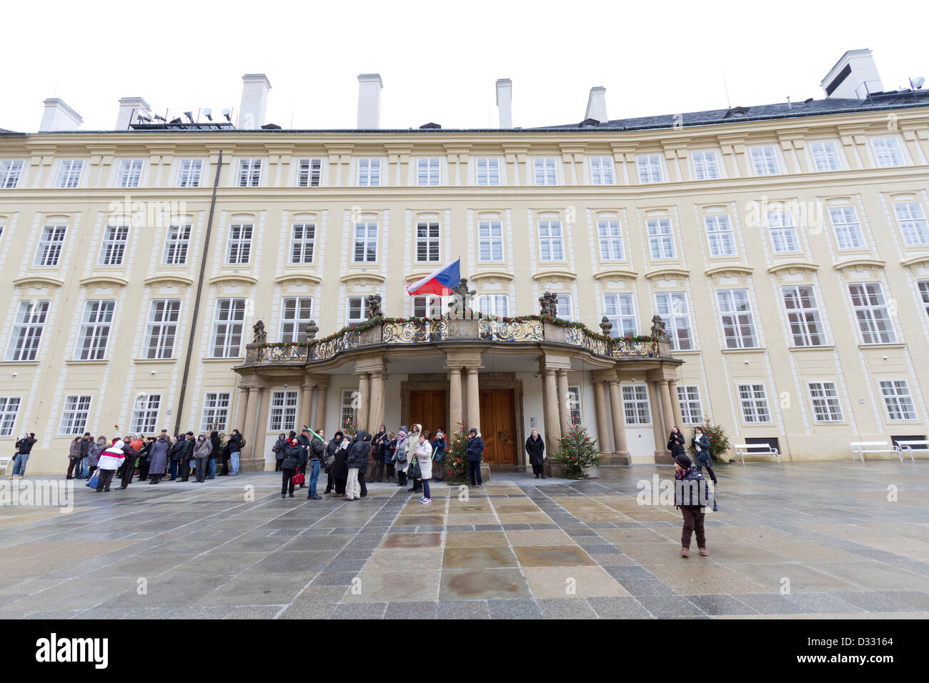 President palace in Prague Stock Photo - Alamy