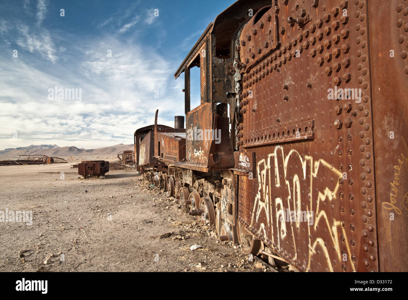 Train Cemetery 2 Stock Photo - Alamy