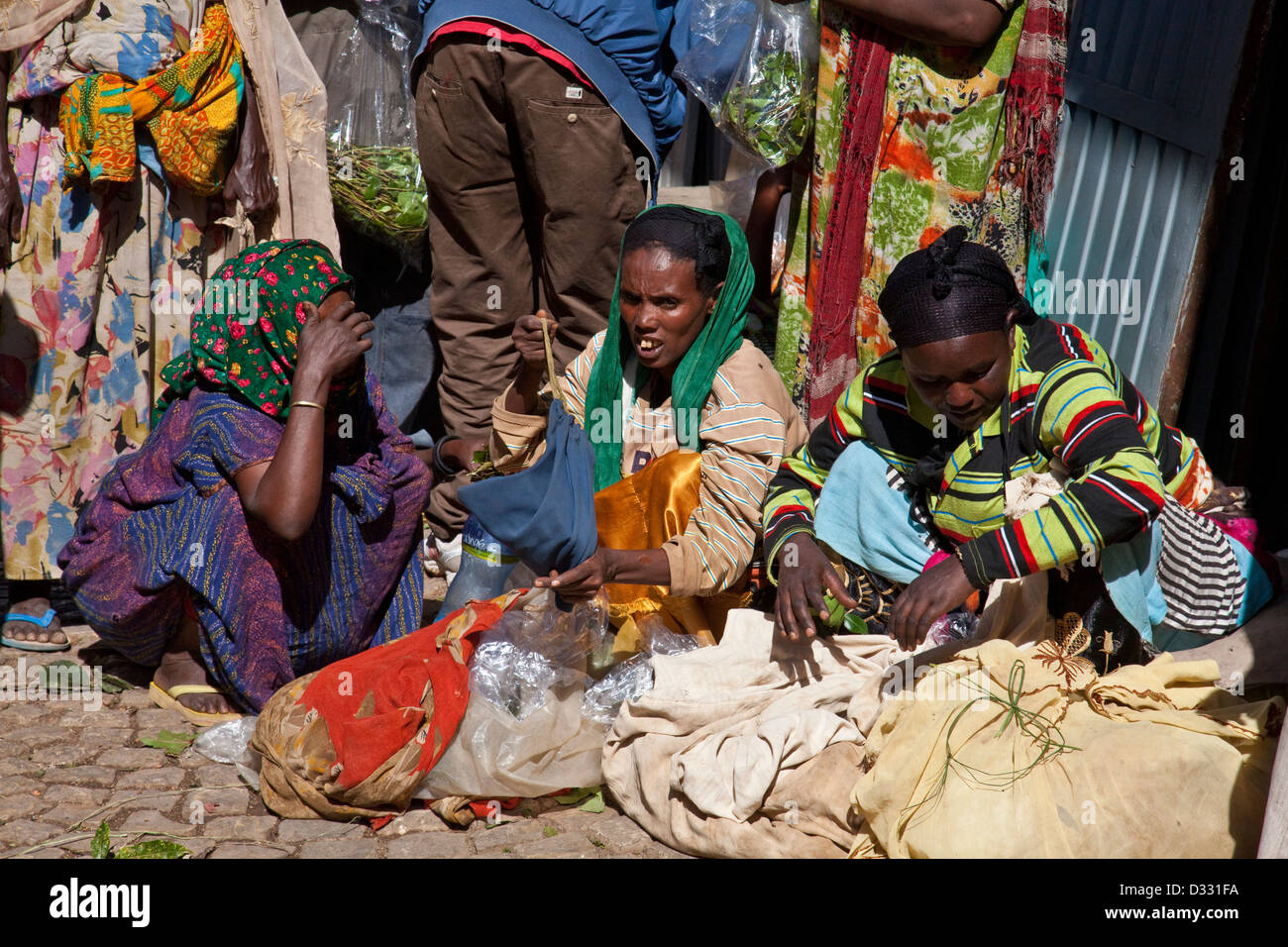 Street Scene, Jugol (Old Town) Harar, Ethiopia Stock Photo - Alamy