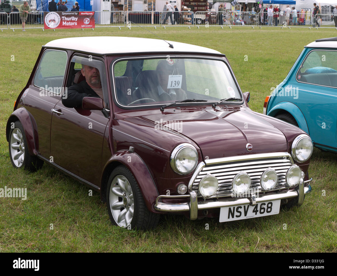 1999 Rover Mini 1300cc at Boston Steam and Vintage Festival Stock Photo ...