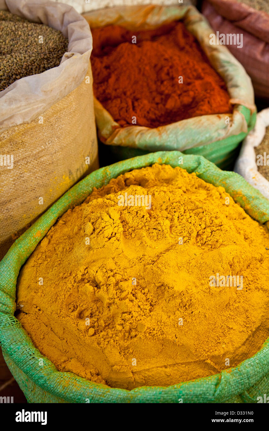 Spice Market, Jugol (Old Town) Harar, Ethiopia Stock Photo - Alamy