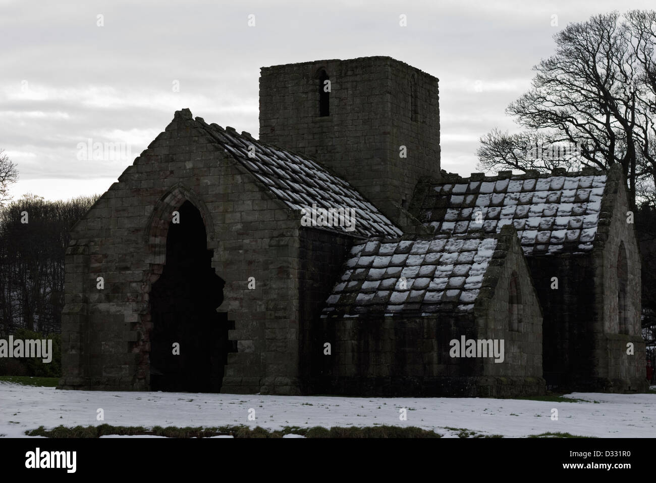 Dunglass Collegiate Church Stock Photo - Alamy
