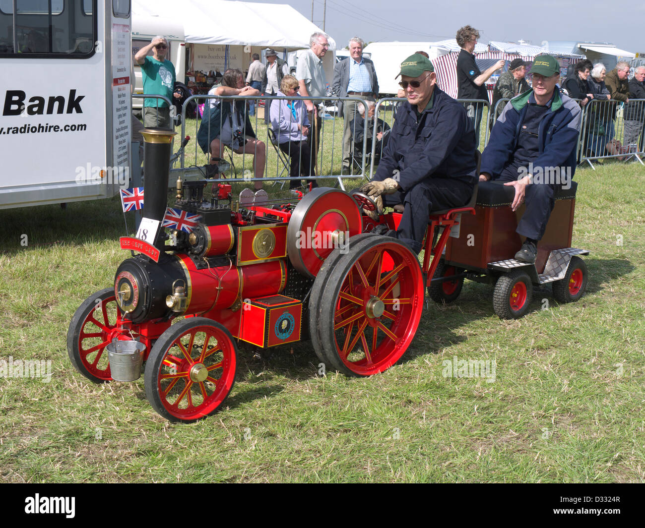 4 inch scale Foster DC compound traction engine named "the Iron Lady ...