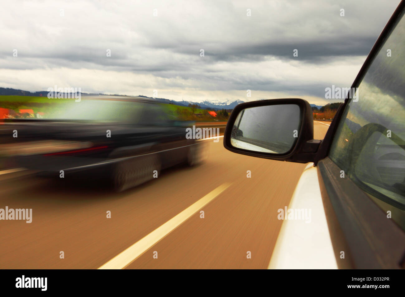 day drive on car Stock Photo - Alamy