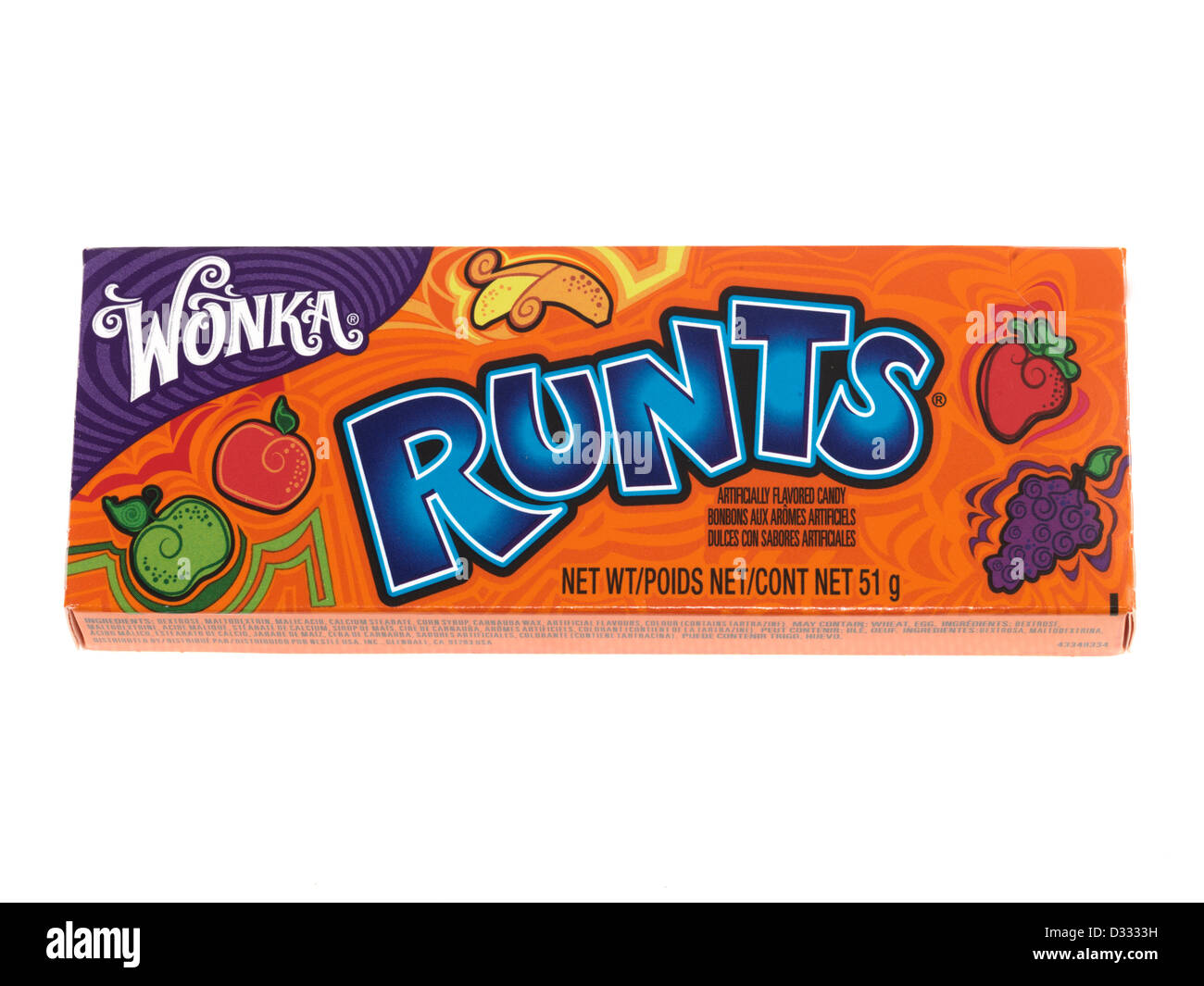 Box Wonka Runts Candy Sweets Stock Photo - Alamy