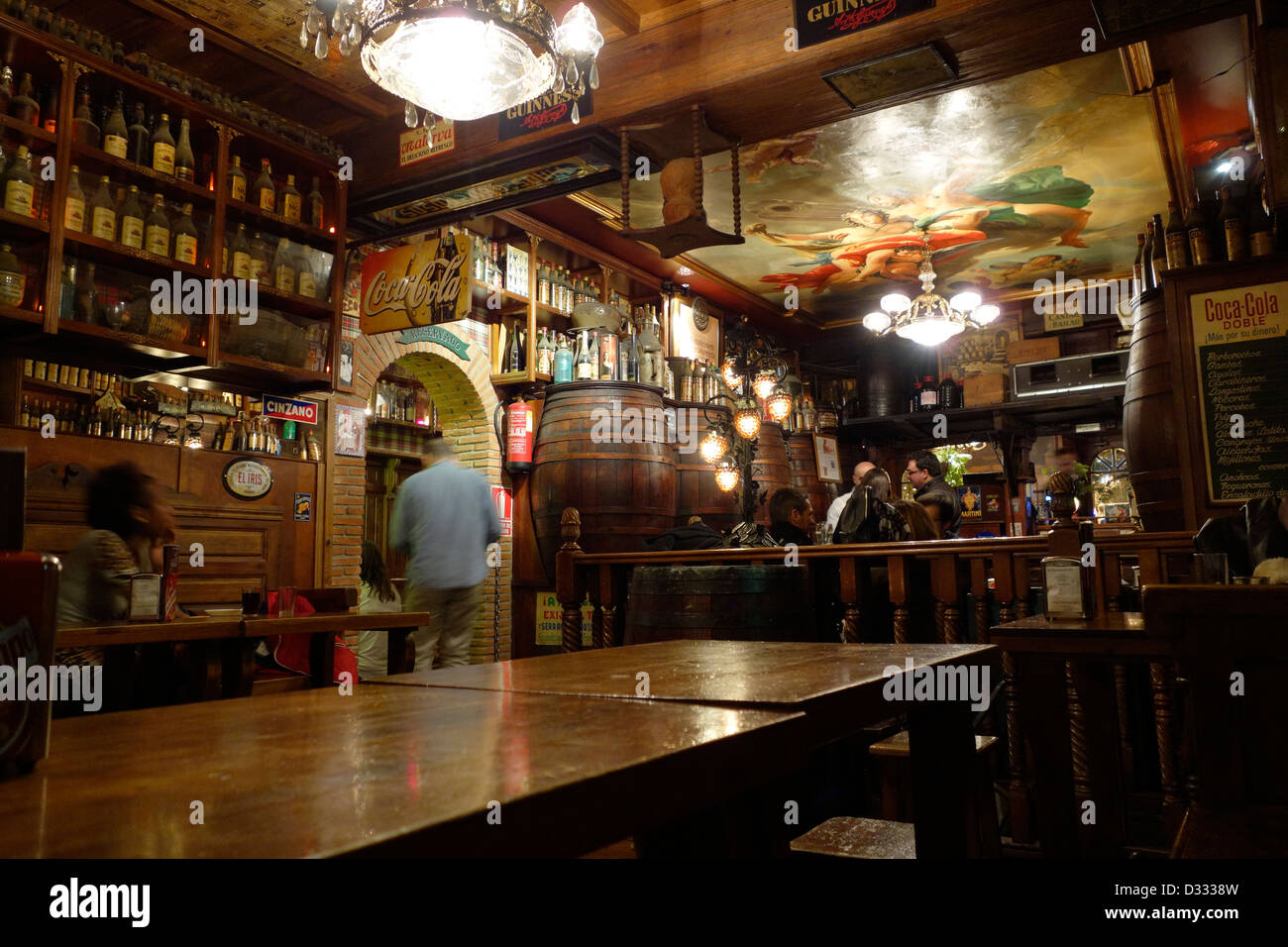 angel sierra chueca pub bar madrid chueca spain Stock Photo - Alamy