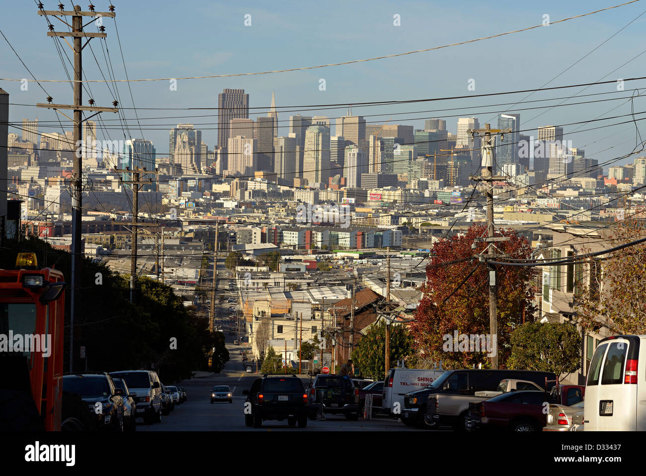 Potrero hill san francisco hi-res stock photography and images - Alamy