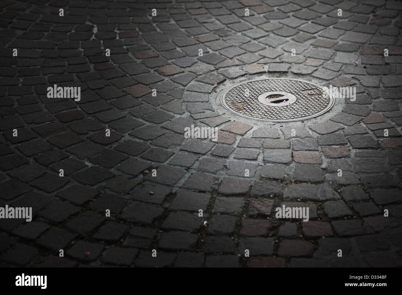 hatch in ground close up Stock Photo - Alamy