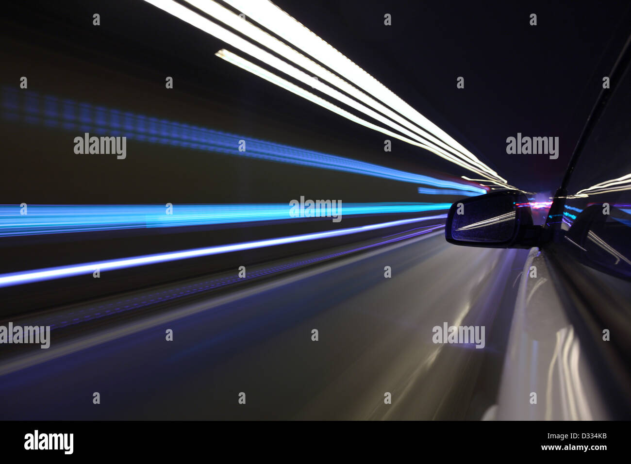 night drive on car Stock Photo - Alamy