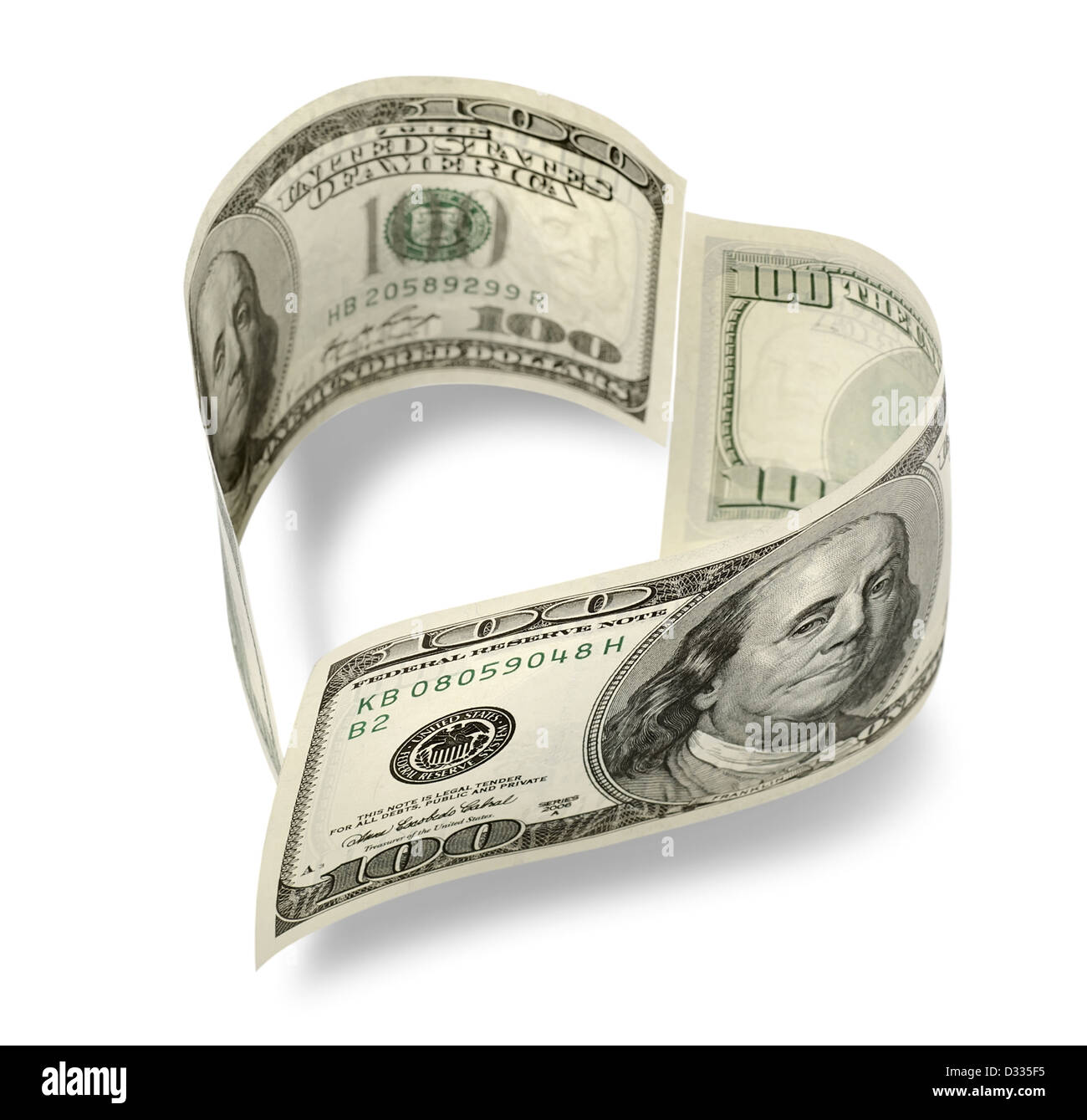 Money heart hi-res stock photography and images - Alamy