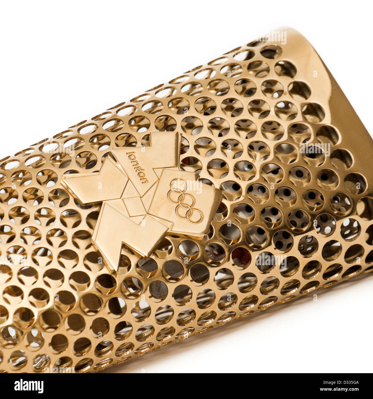 Official torch of the 2012 London Olympics Stock Photo - Alamy
