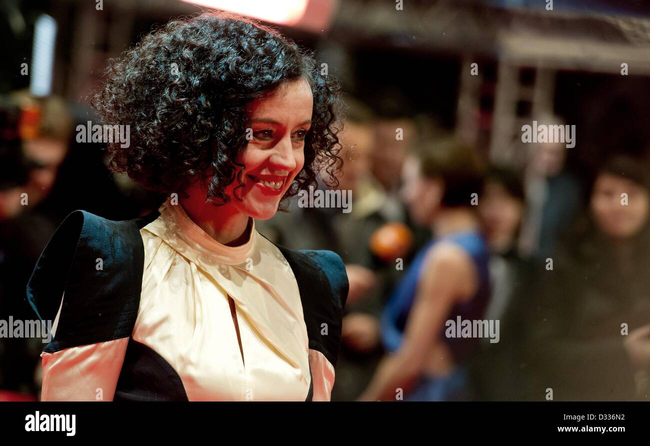 German actress Maria Schrader arrives for the premiere of the movie ...