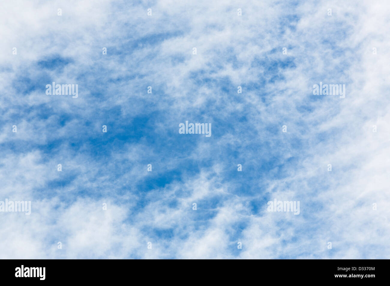 Blue sky and different clouds formations Stock Photo - Alamy