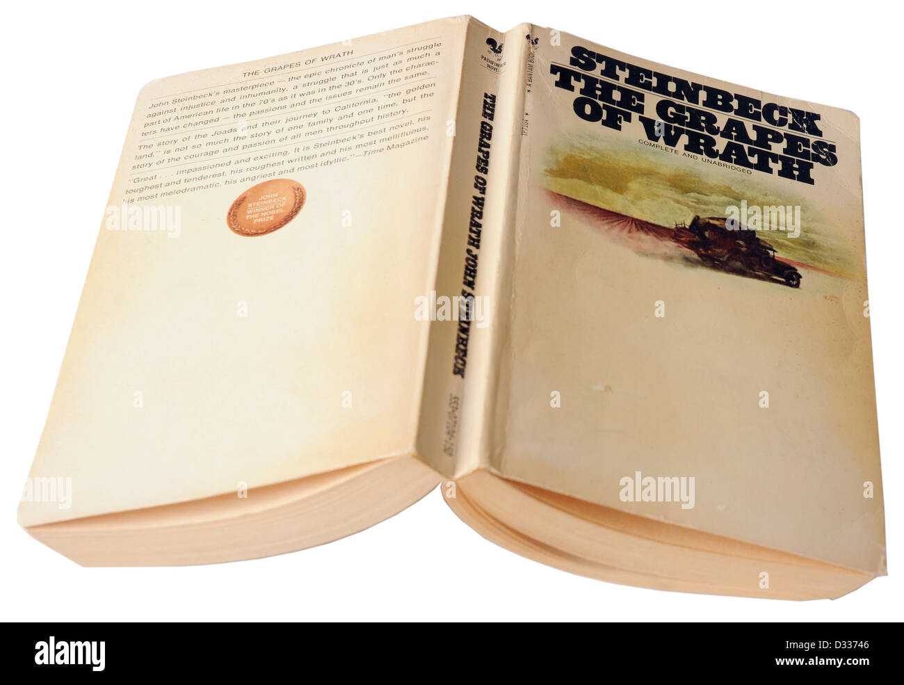 The Grapes Of Wrath Book Cover