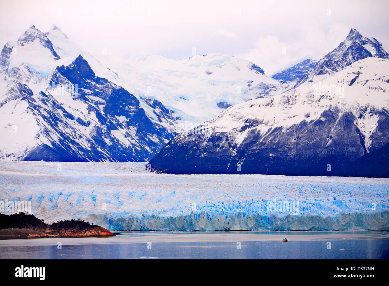 Perito Moreno glacier. Lake Argentino, Santa Cruz, Argentina Stock ...