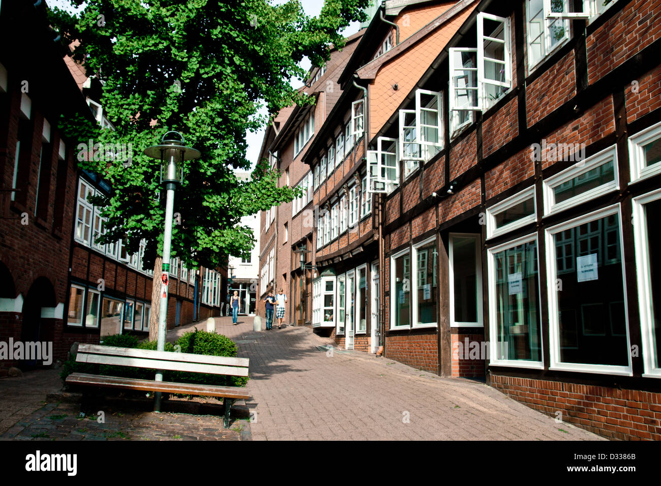 City center, Stade, Lower Saxony Stock Photo - Alamy