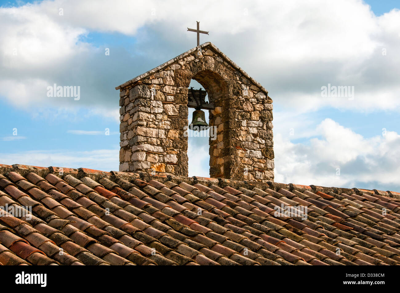 Church Village of Callian Provence France Stock Photo - Alamy