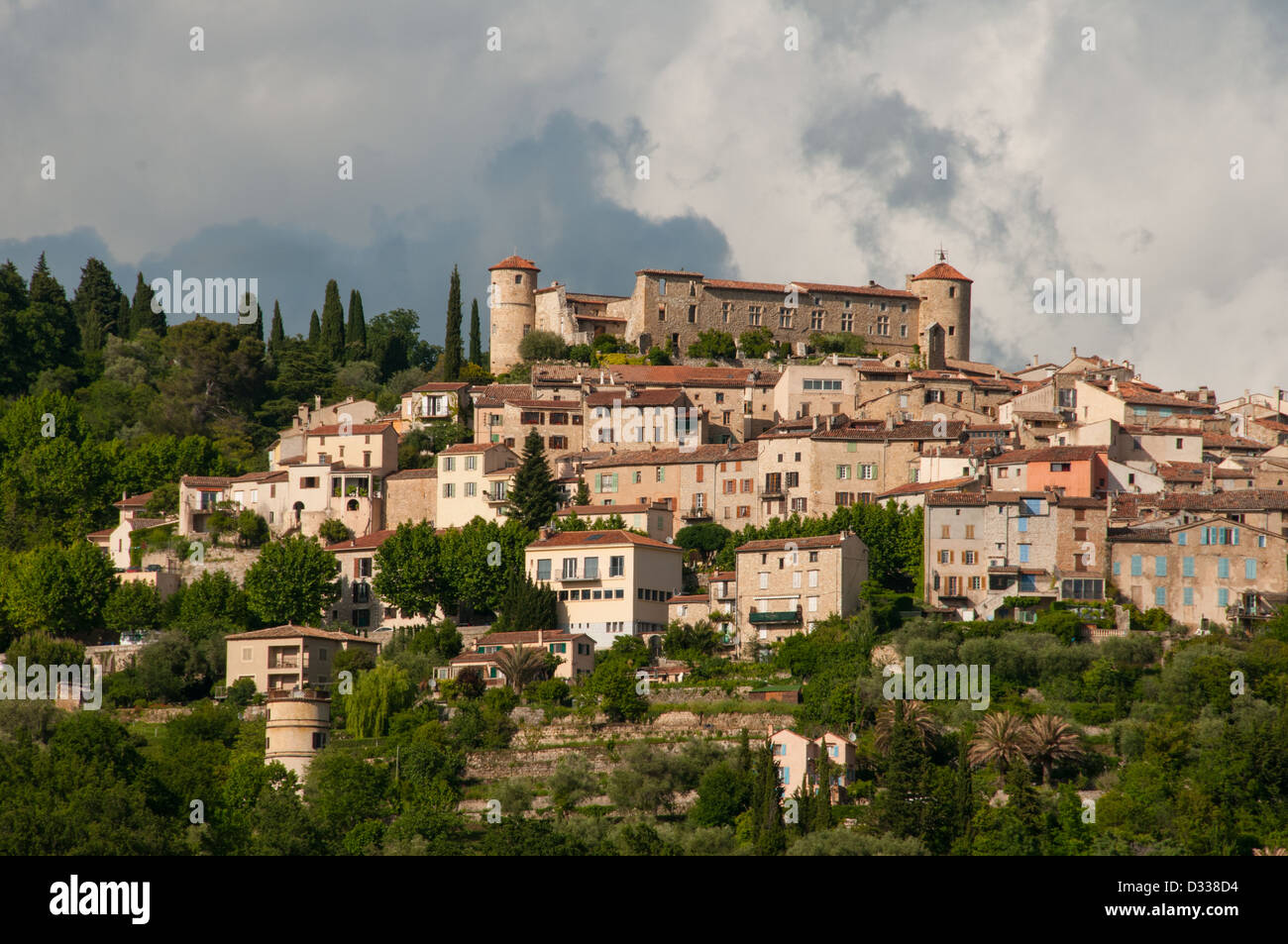 Typical historical village of Callian Var Provence France Stock Photo ...