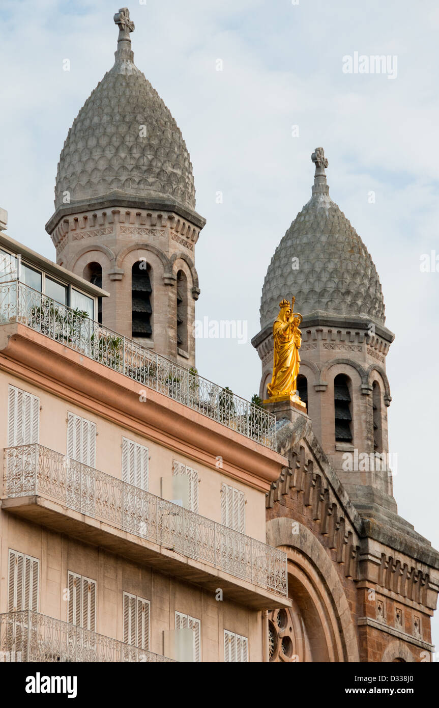 Saint Raphael town on the french Riviera Cote d'azur France Stock Photo ...