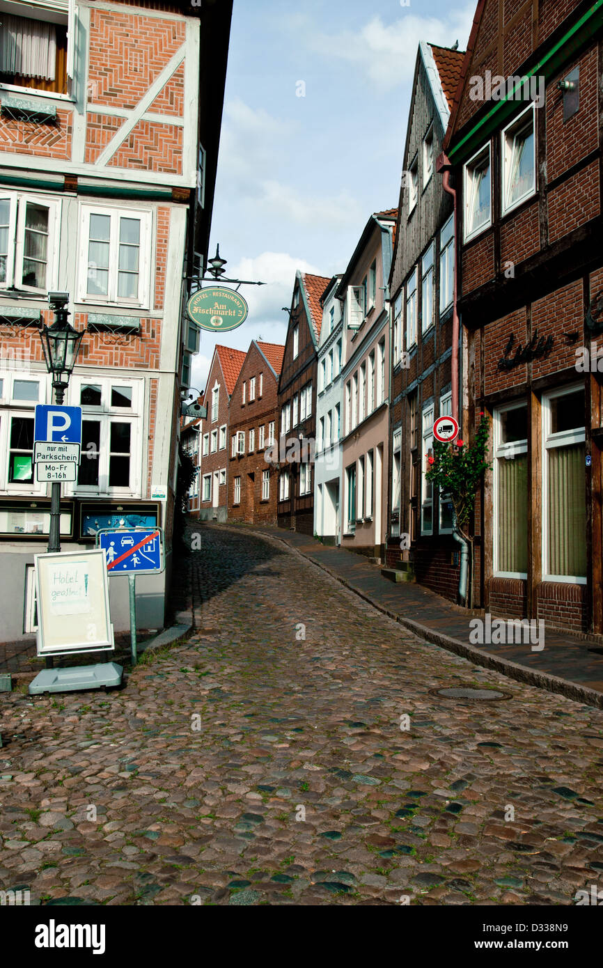 City center, Stade, Lower Saxony Stock Photo - Alamy