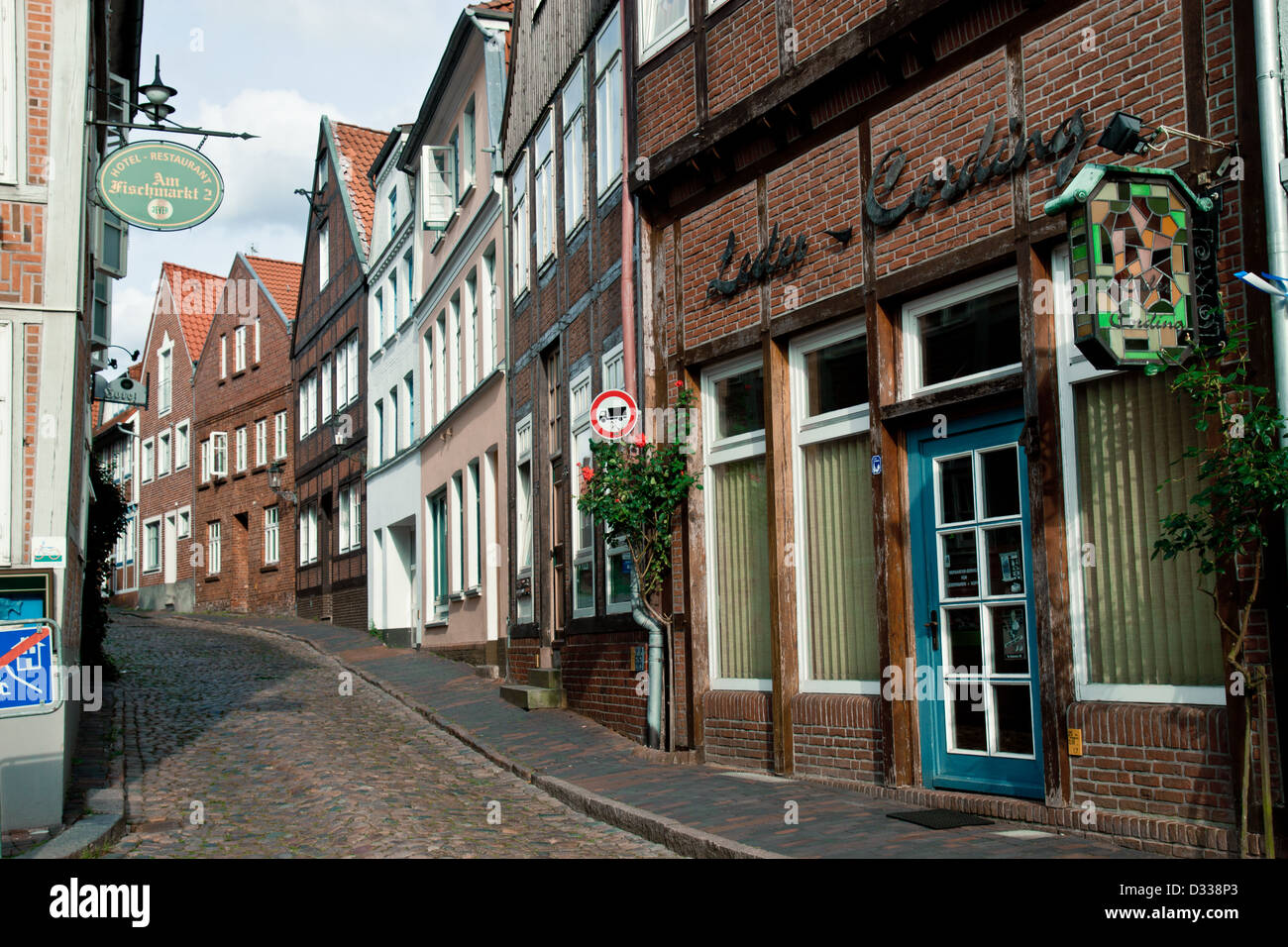 City center, Stade, Lower Saxony Stock Photo - Alamy