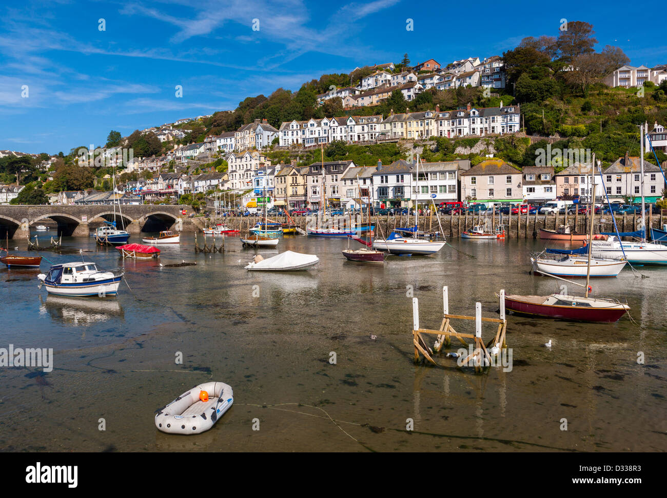 River Looe at Looe in Cornwall Stock Photo - Alamy