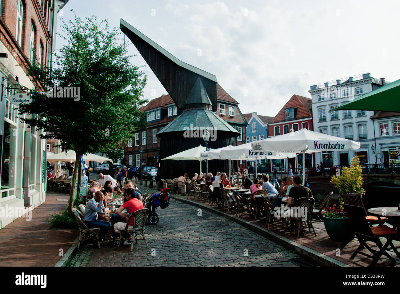 Stade Harbour, Germany Stock Photo - Alamy