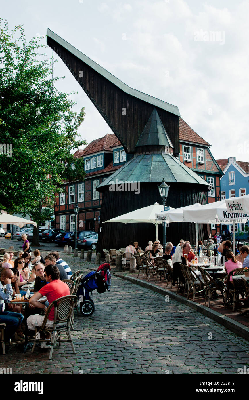 Stade Harbour, Germany Stock Photo - Alamy