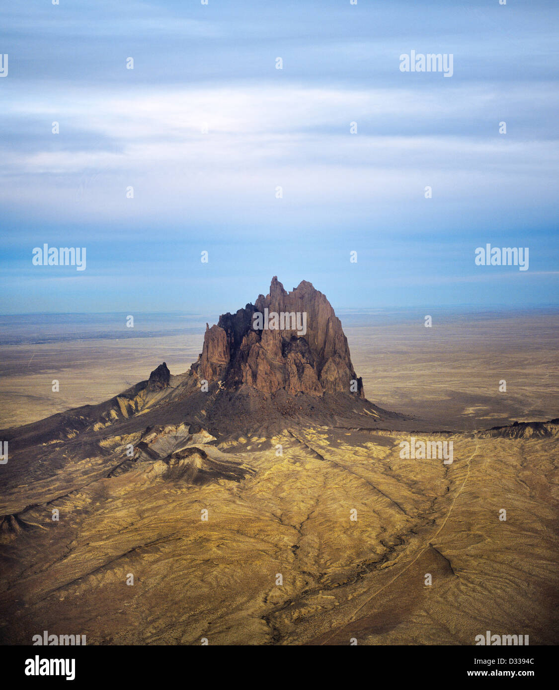 Aerial view shiprock new mexico hi-res stock photography and images - Alamy