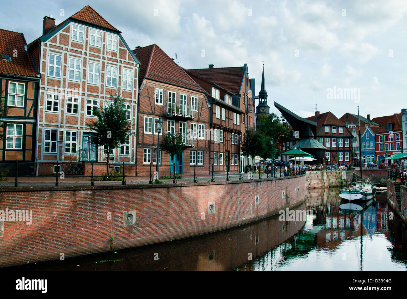 Stade Harbour, Germany Stock Photo - Alamy