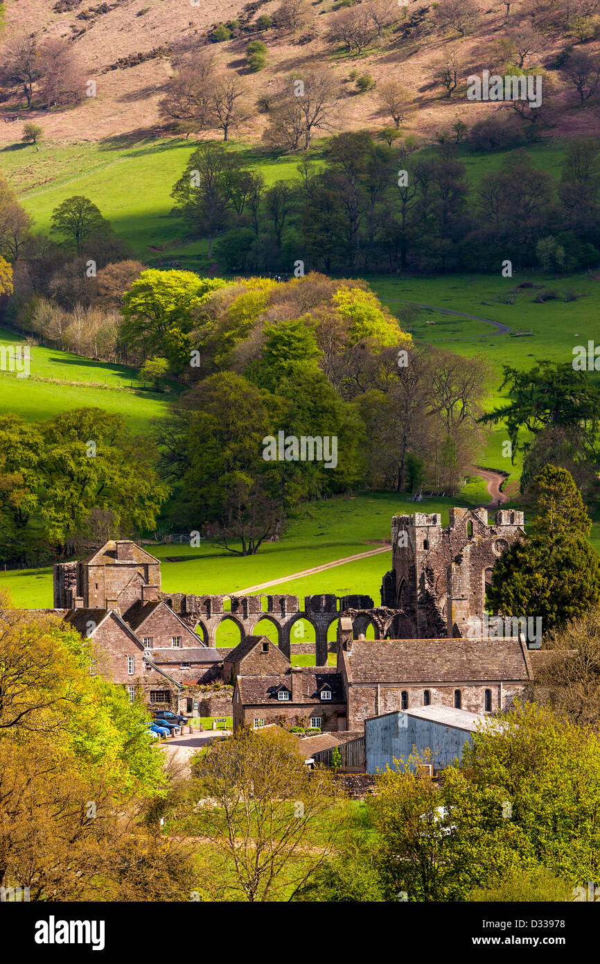 Llanthony Priory. Gwent. Wales Stock Photo - Alamy