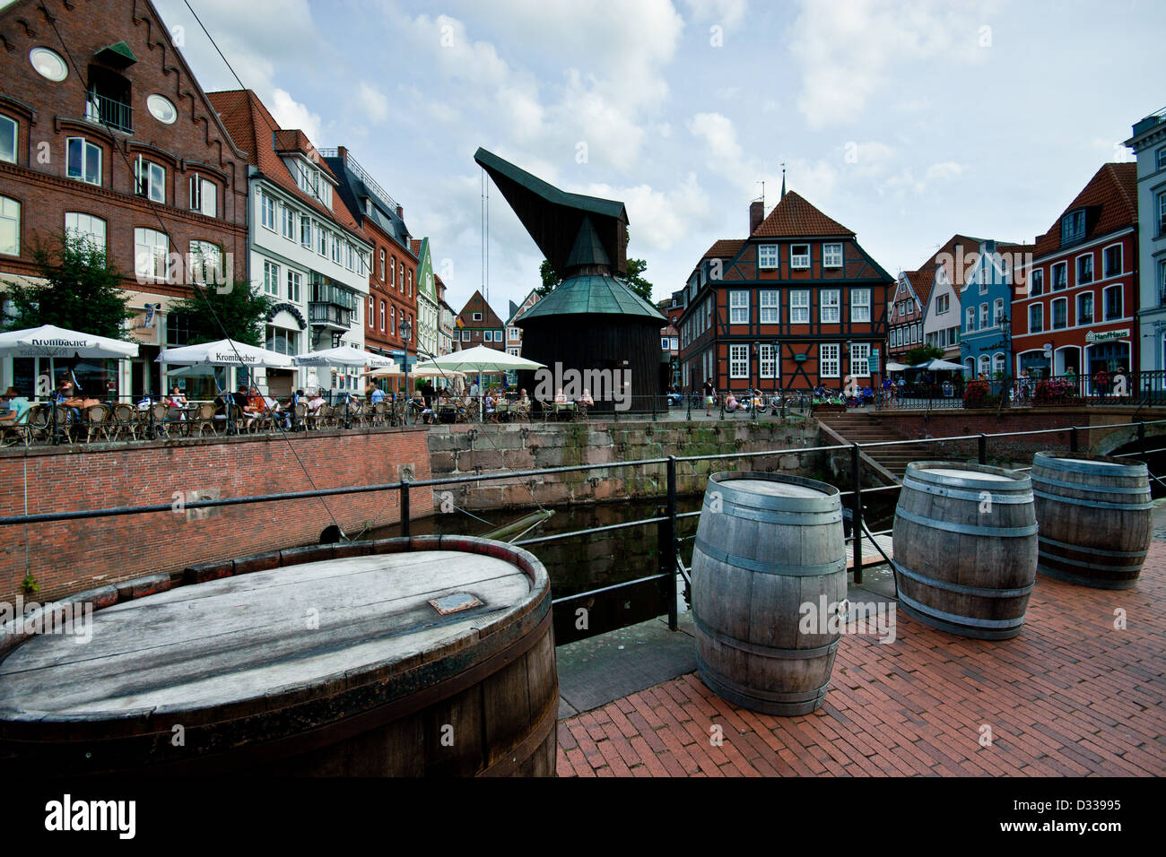 Stade Harbour, Germany Stock Photo - Alamy