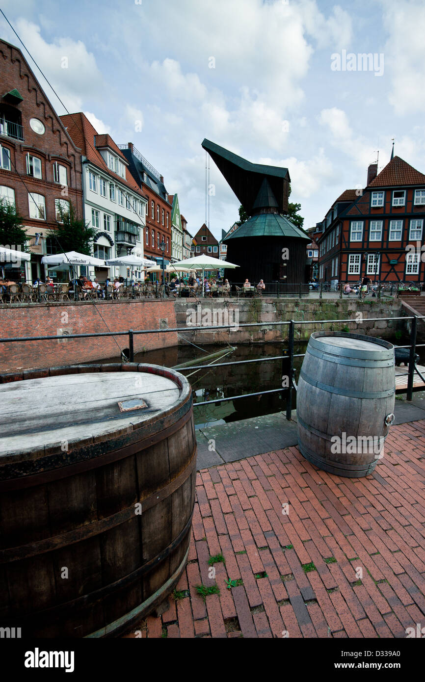 Stade Harbour, Germany Stock Photo - Alamy