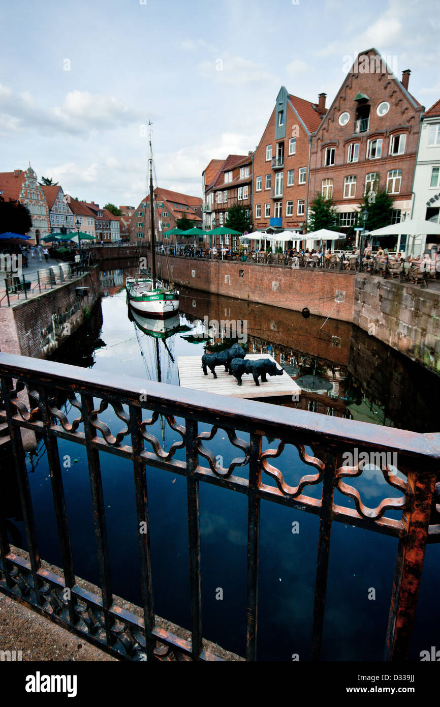 Stade Harbour, Germany Stock Photo - Alamy