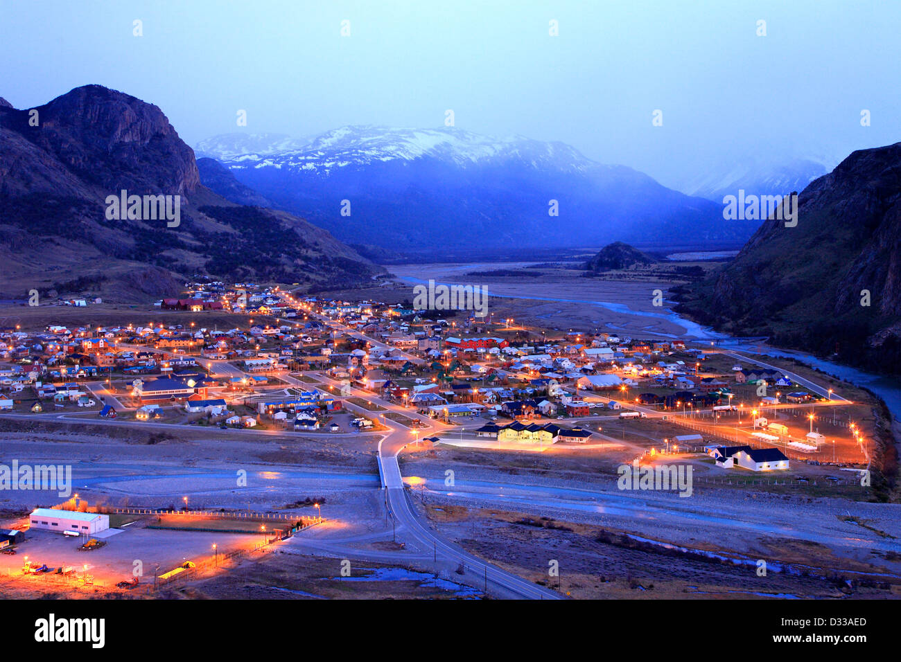 El Chalten, Santa Cruz, Patagonia Argentina Stock Photo - Alamy