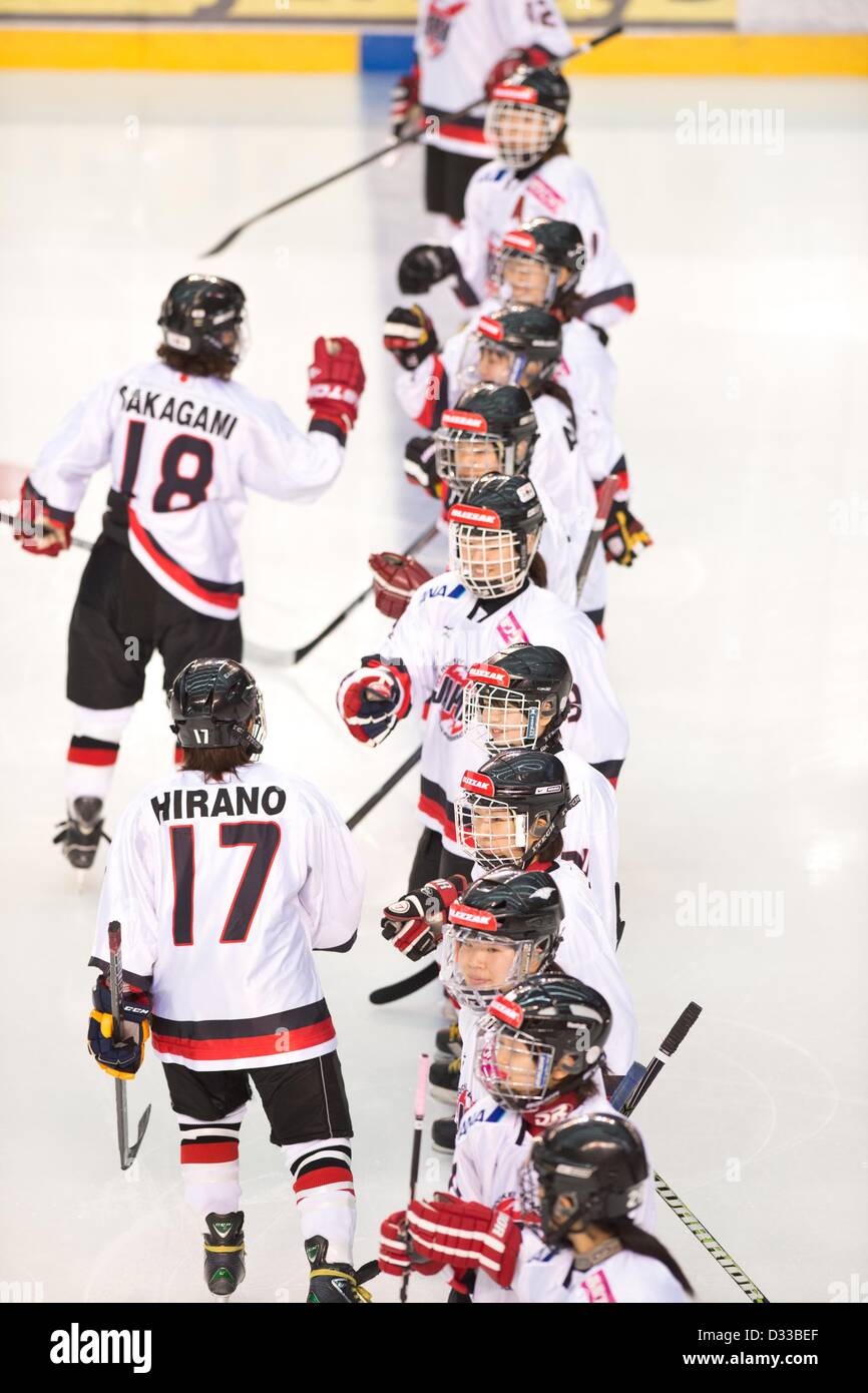 Japan team group (JPN), FEBRUARY 7, 2013 - Ice Hockey : Women's Olympic ...