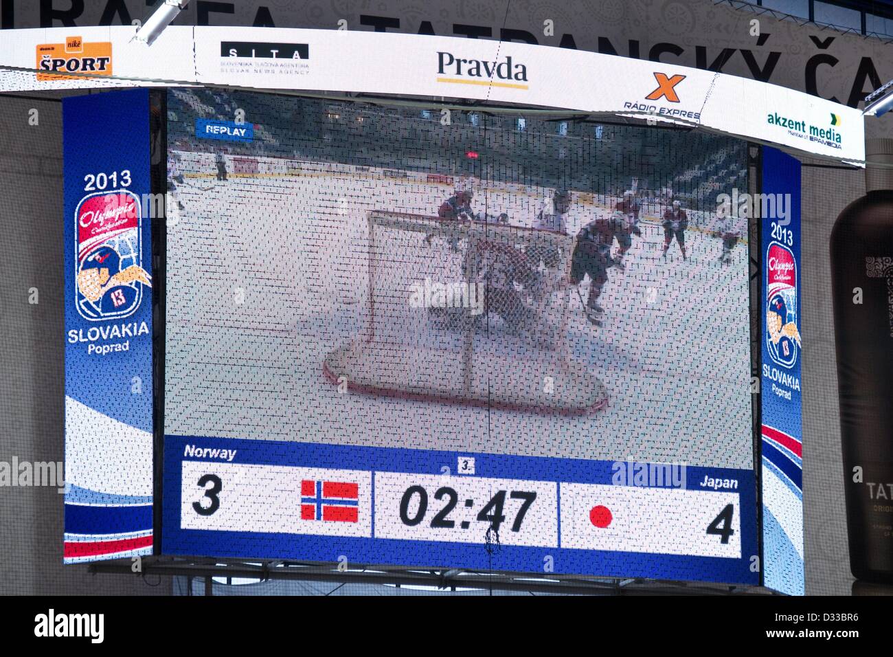 The score, FEBRUARY 7, 2013 - Ice Hockey : Women's Olympic Ice Hockey ...