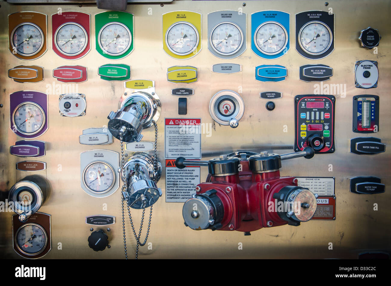 Chrome fire truck hi-res stock photography and images - Alamy