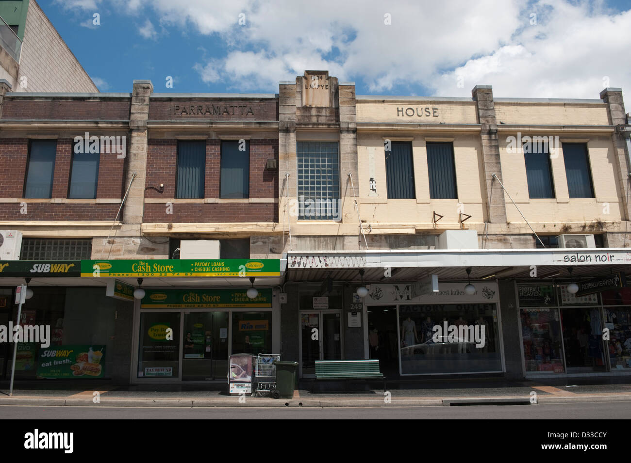 Street scene in Parramatta Stock Photo - Alamy