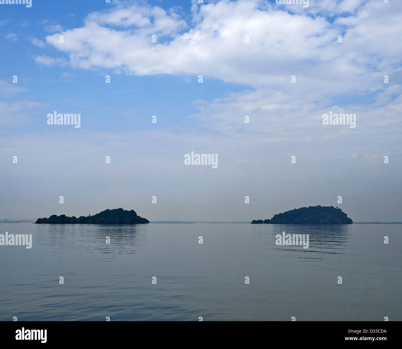 Monastery Islands on Lake Tana, the source of the Blue Nile and the ...