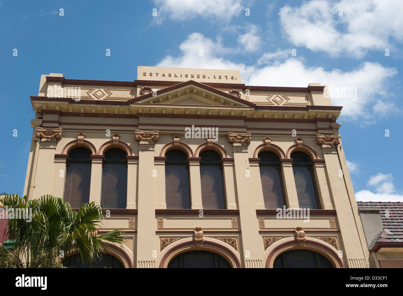 Period office building in Church Street Parramatta Stock Photo - Alamy