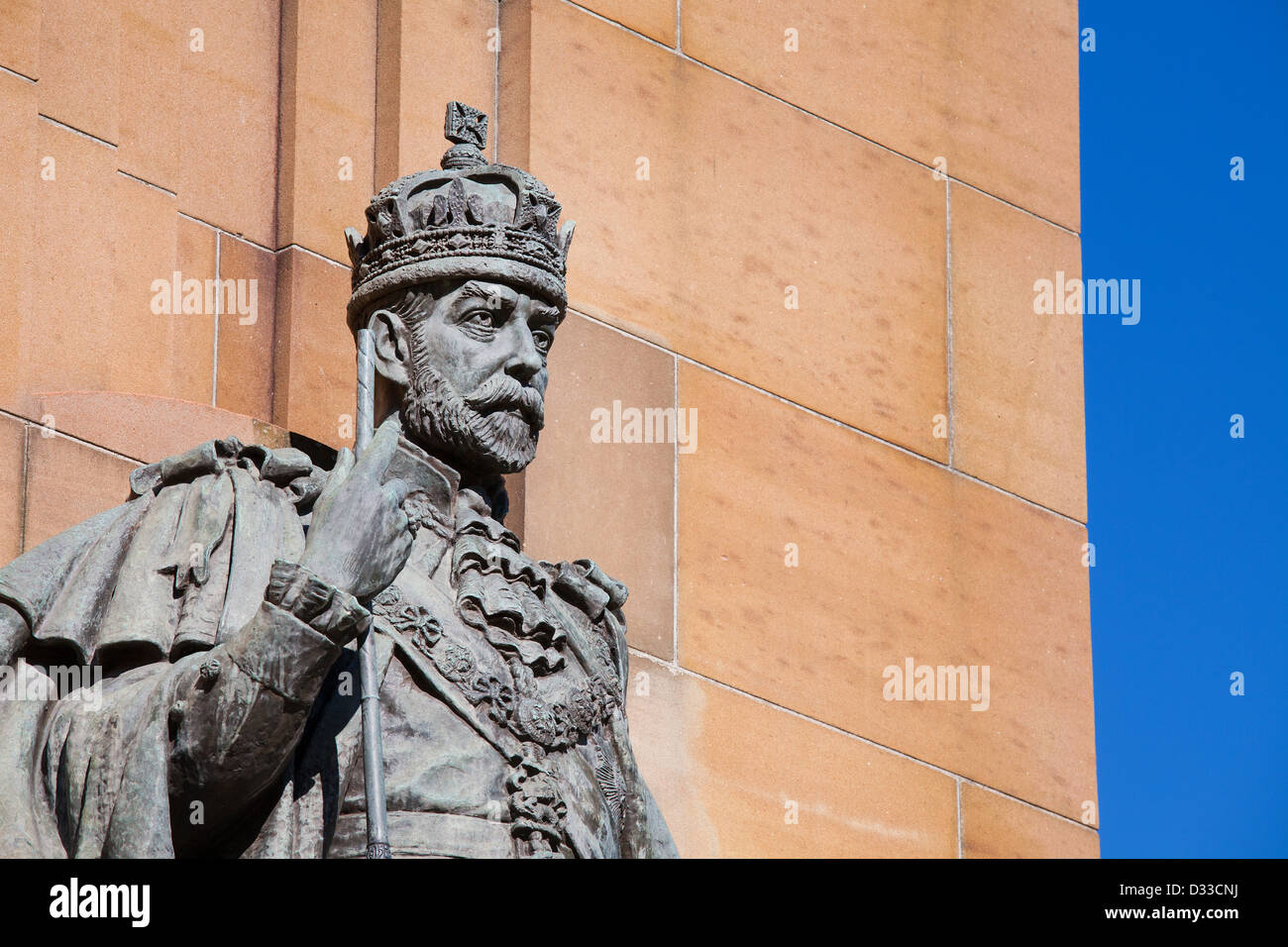 King George V Memorial With Kings Domain park gardens Melbourne ...