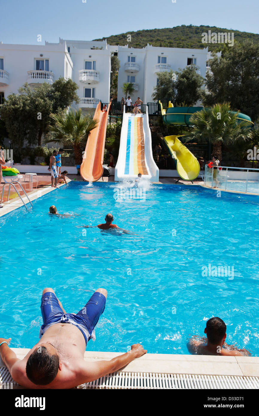 Bodrum swimming pool High Resolution Stock Photography and Images - Alamy