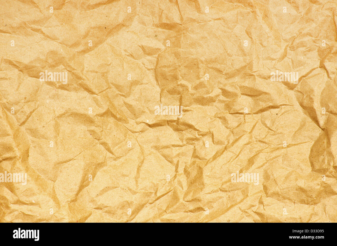 Old Crumpled Paper Stock Photo - Alamy