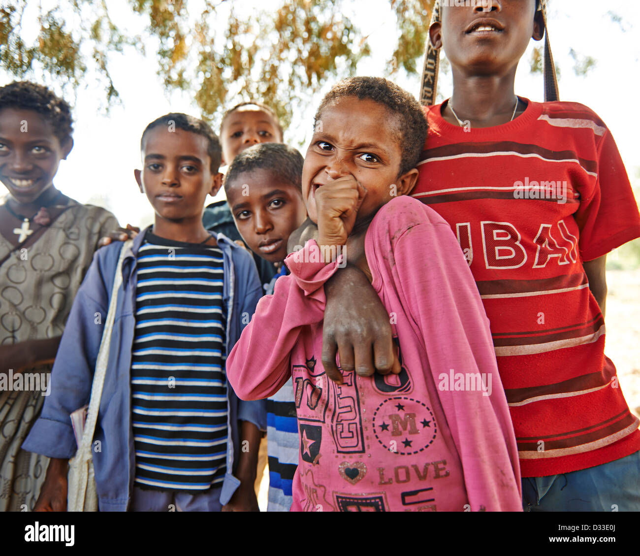Group Children Making Faces High Resolution Stock Photography and ...