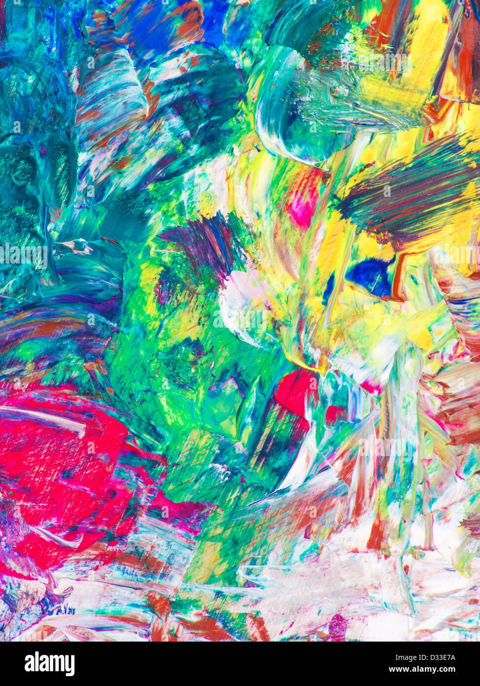 Hand painted blue color hi-res stock photography and images - Alamy