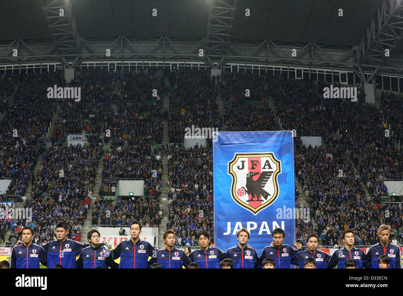 Japan team group line-up (JPN), FEBRUARY 6, 2013 - Football / Soccer ...