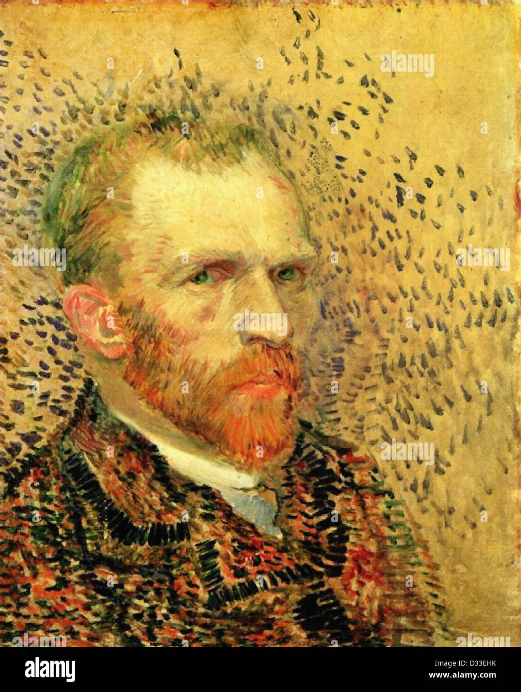Vincent Van Gogh Self Portrait 1887 Self Portraits In Chronological