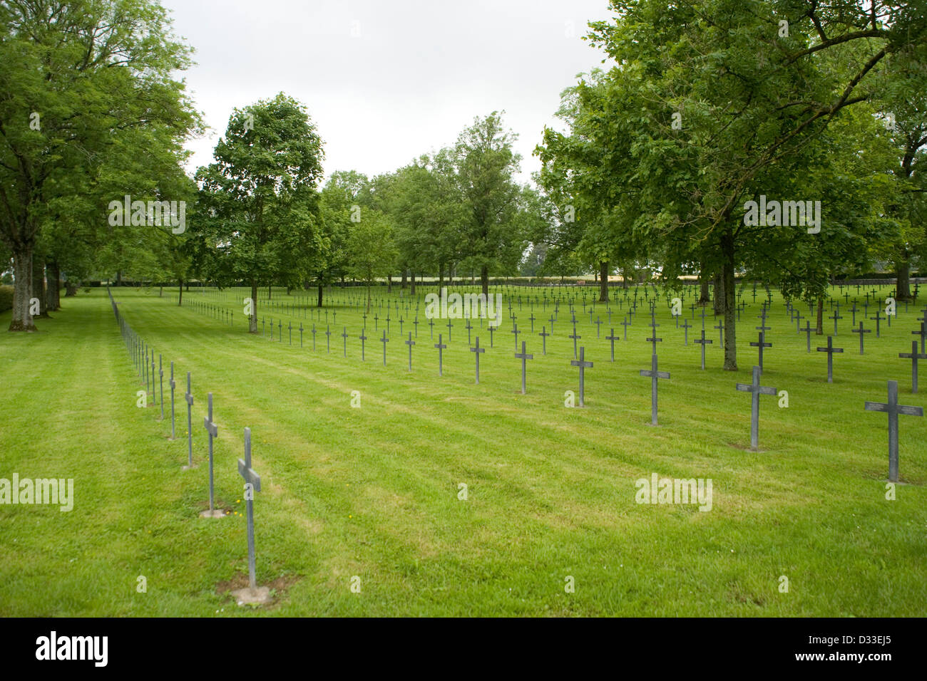 Fricourt German cemetery on the Somme containing 5056 graves from the ...