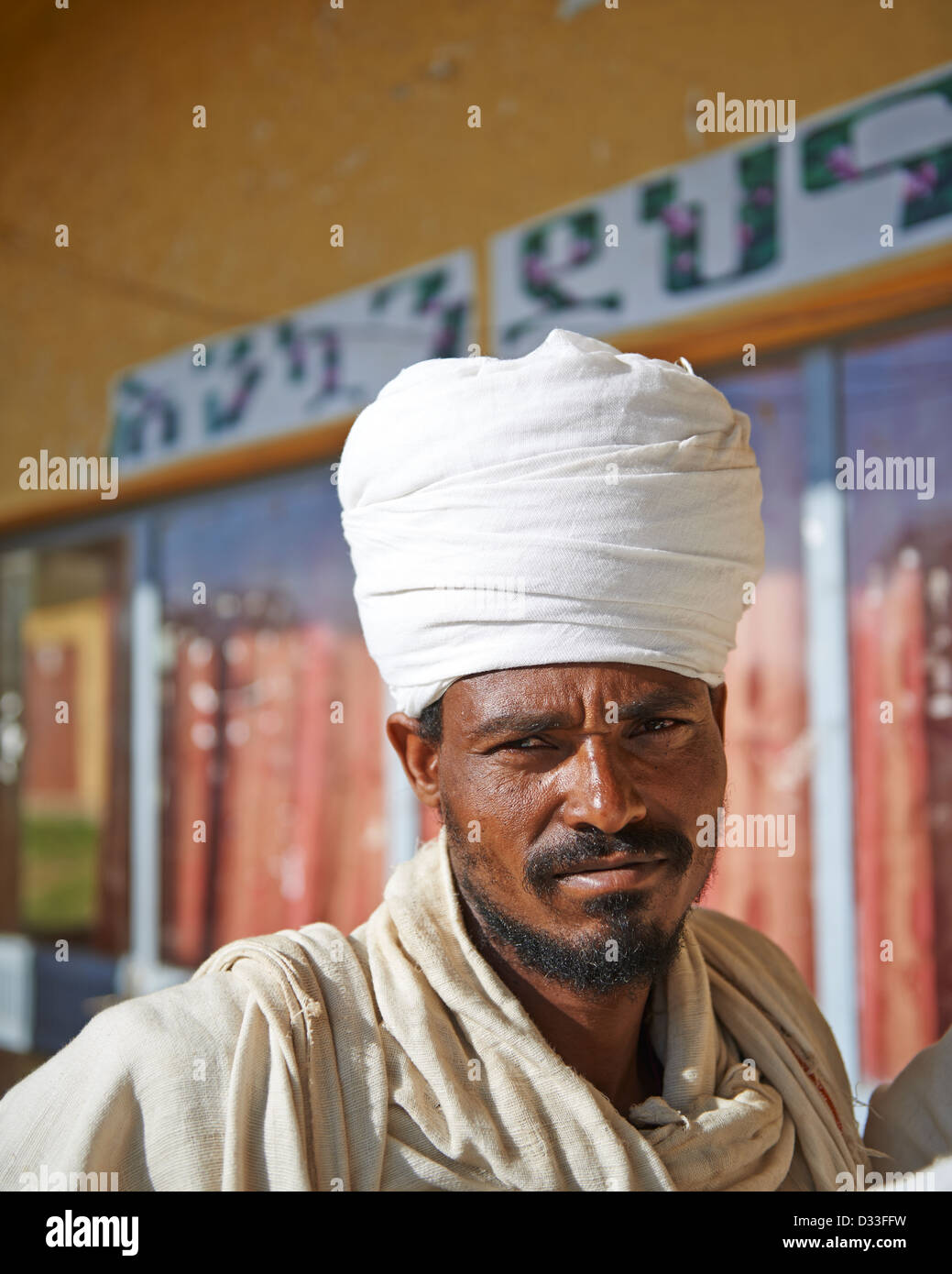 An Orthodox priests poses for a portrait at a conference for church ...